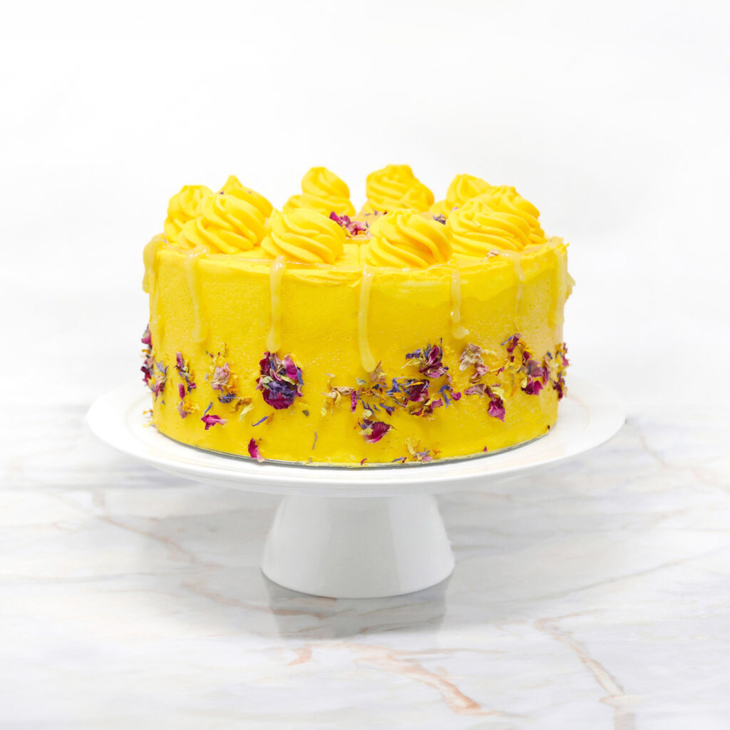 Lemon & Elderflower Cake – The Keysoe Cafe